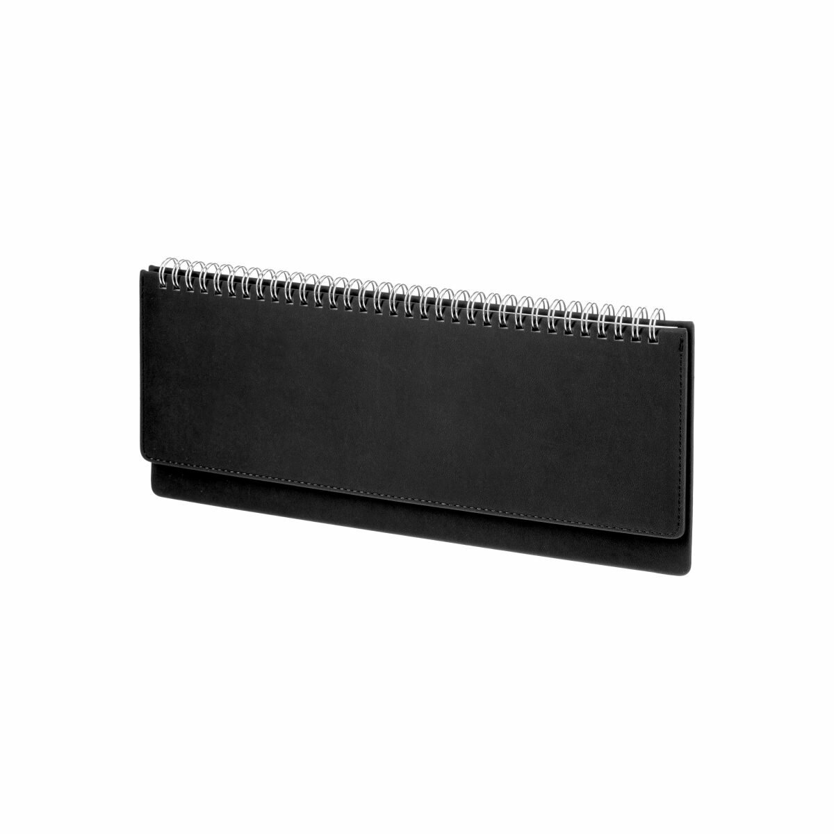 Планинг недатированный Attache Sidney Nebraska (305х130мм, 64л, кожзам, черный)