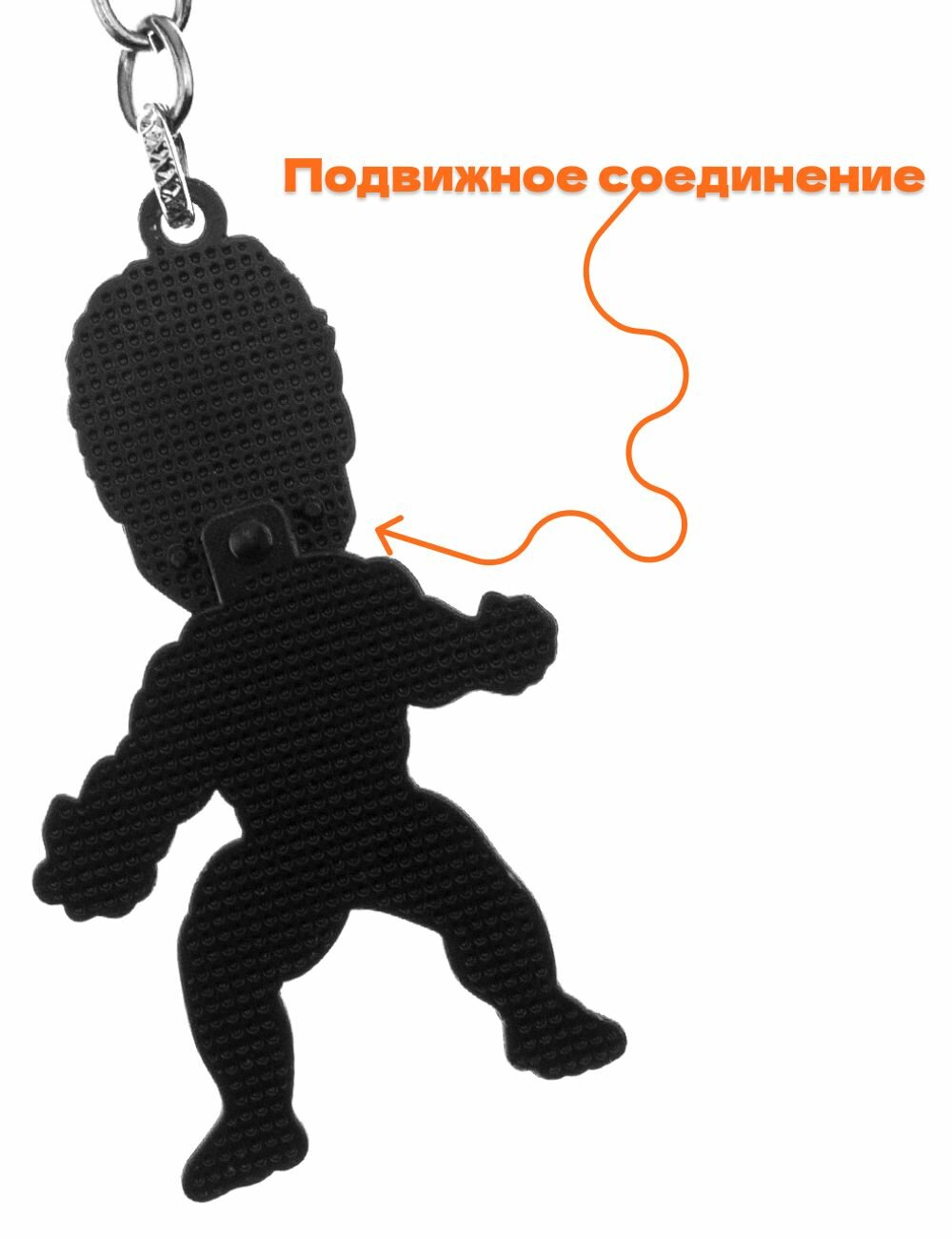 Брелок, зеленый — фото 1