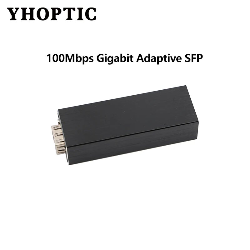 Mini PoE Gigabit SFP Медиаконвертер YH-TYPE-C-SFP-POE With Casing