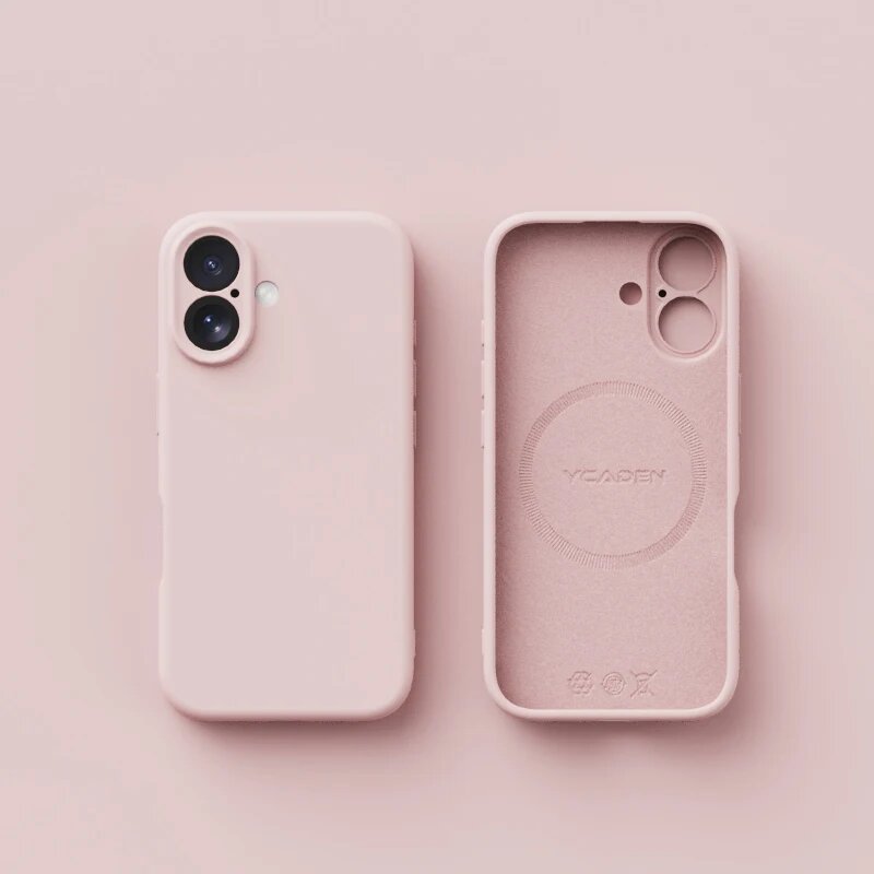 Оригинальный жидкий силиконовый магнитный чехол для телефона для iPhone 17Air 16 Plus 15 14 13 12 17 Pro Max Magsafe с беспроводной зарядкой, матовый чехол
