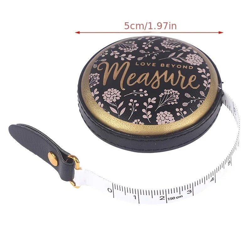 Винтажная рулетка мини, 1.97in, Color: vintage