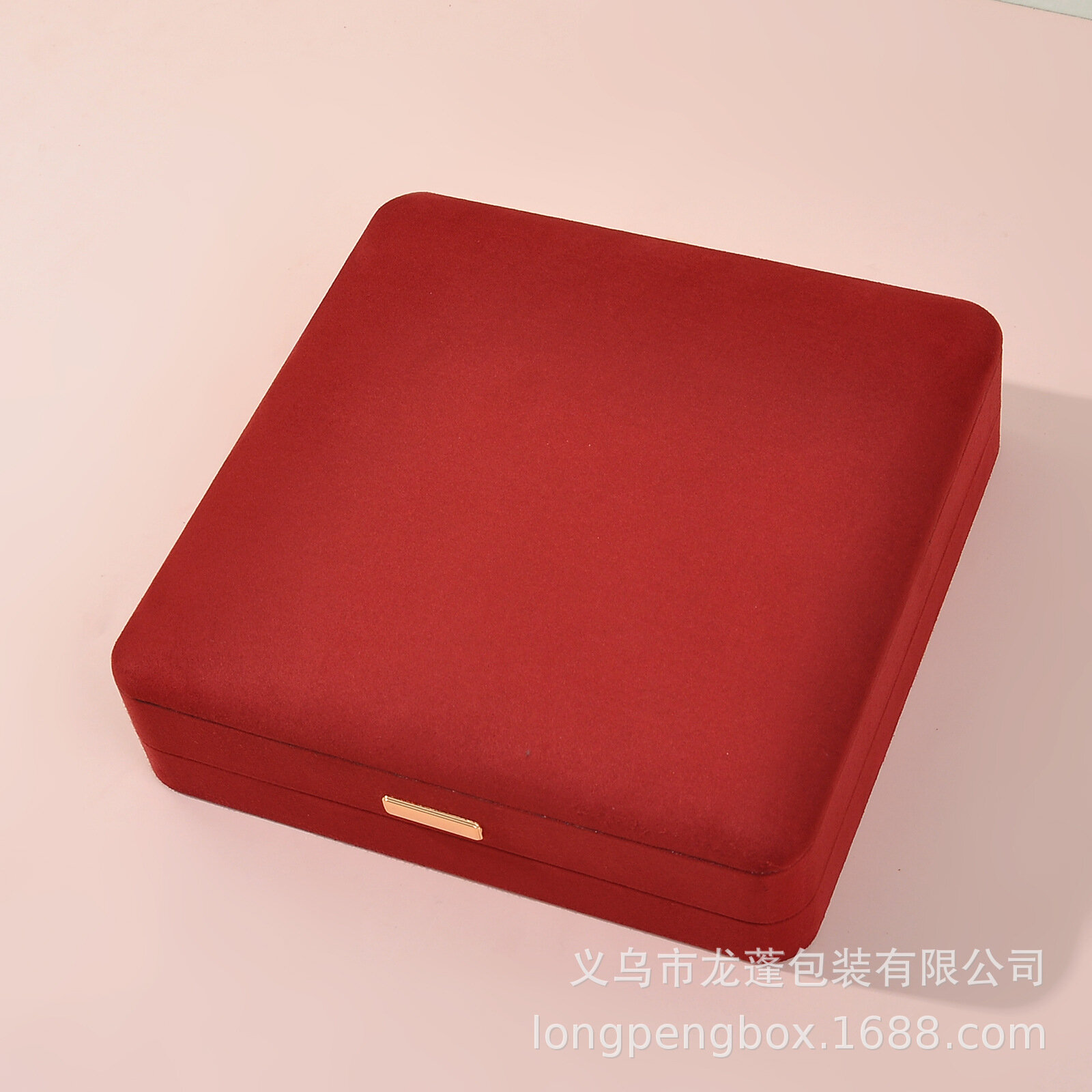 Подарочная коробка Longpeng packaging Vault, для украшений, винно-красная