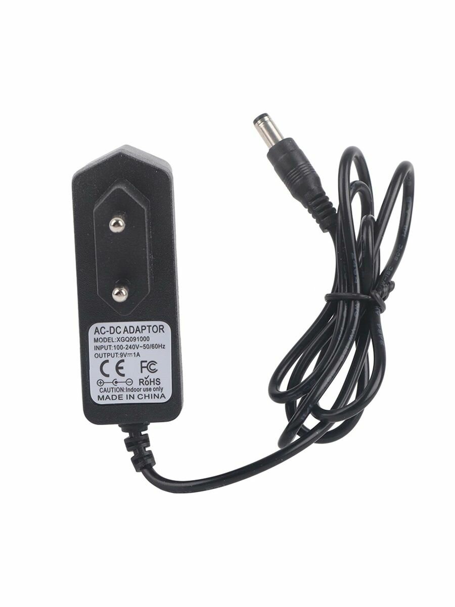 Адаптер питания переменного/постоянного тока 9 В для одинарного эффектора электрогитары, универсальный, совместимый с различными педалями и блоками эффектов