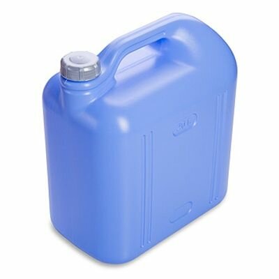 Канистра Liveingreen "Просперо", полиэтиленовая, 20 л, 34х20,5х38 см, закручивающаяся крышка, с ручкой, фиолетовая