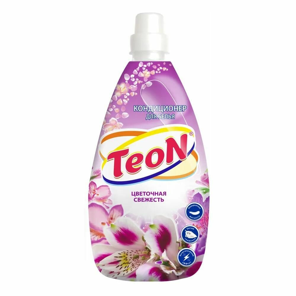 Кондиционер для белья TEON "Цветочная свежесть" смягчающий, 2 л