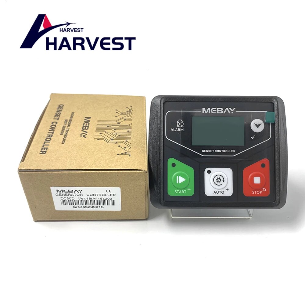 Модуль управления генератором Mebay DC30D, небольшая дизельная панель контроллера генераторной установки с программируемым интерфейсом USB, детали генератора