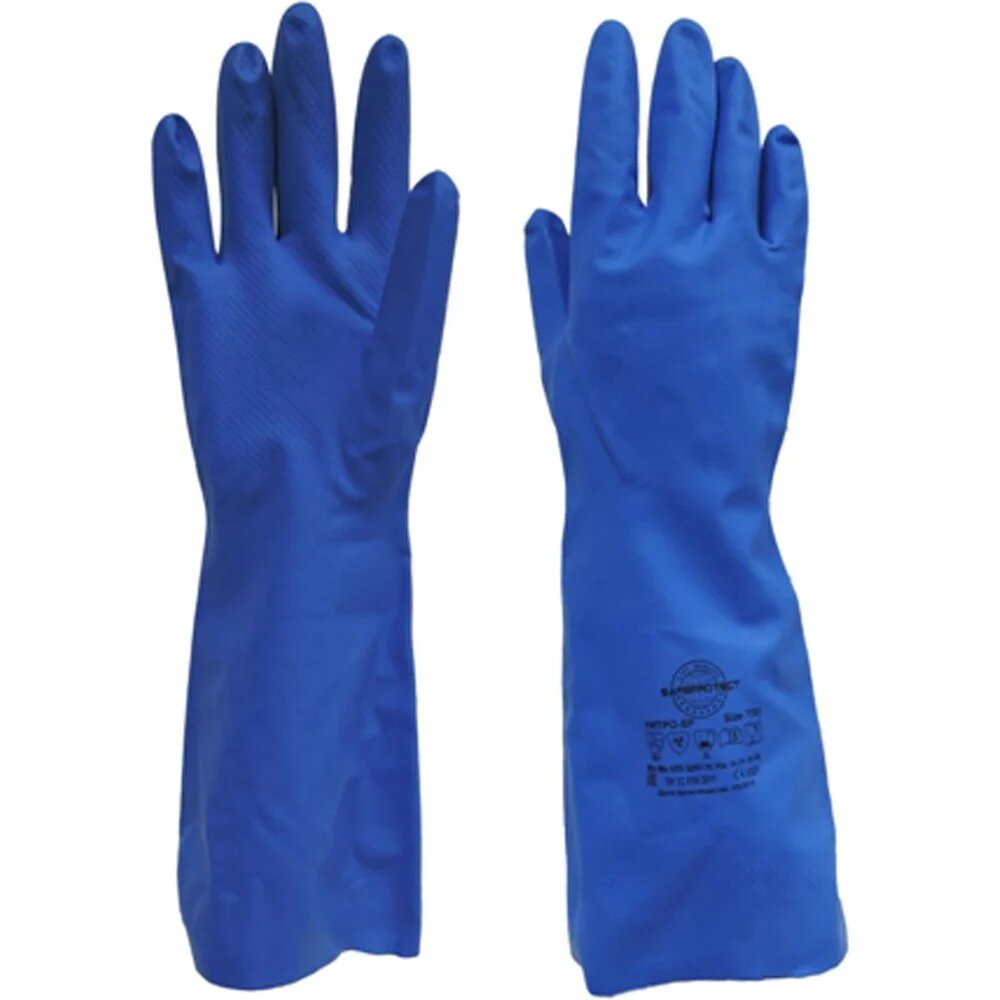 Перчатки Safeprotect нитро-sp нитрил, толщина 0,28 мм, длина 330 мм, размер 8 (M) 03042M
