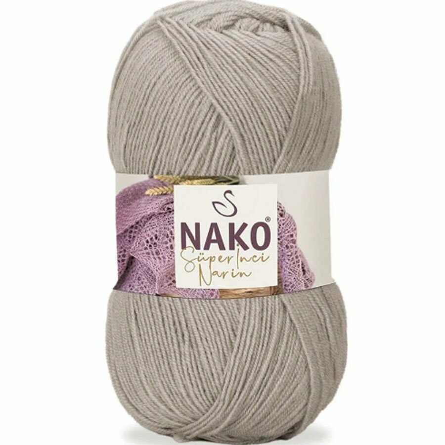 Пряжа Nako SUPER INCI NARIN 1199 фрез (5 мотков)
