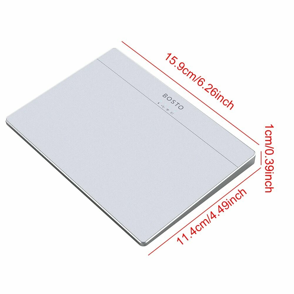 Для Windows 10/11 Bluetooth-совместимая сенсорная панель, высокоточная тактическая обратная связь, эргономичный трекпад, мышь, проводной прецизионный трекпад