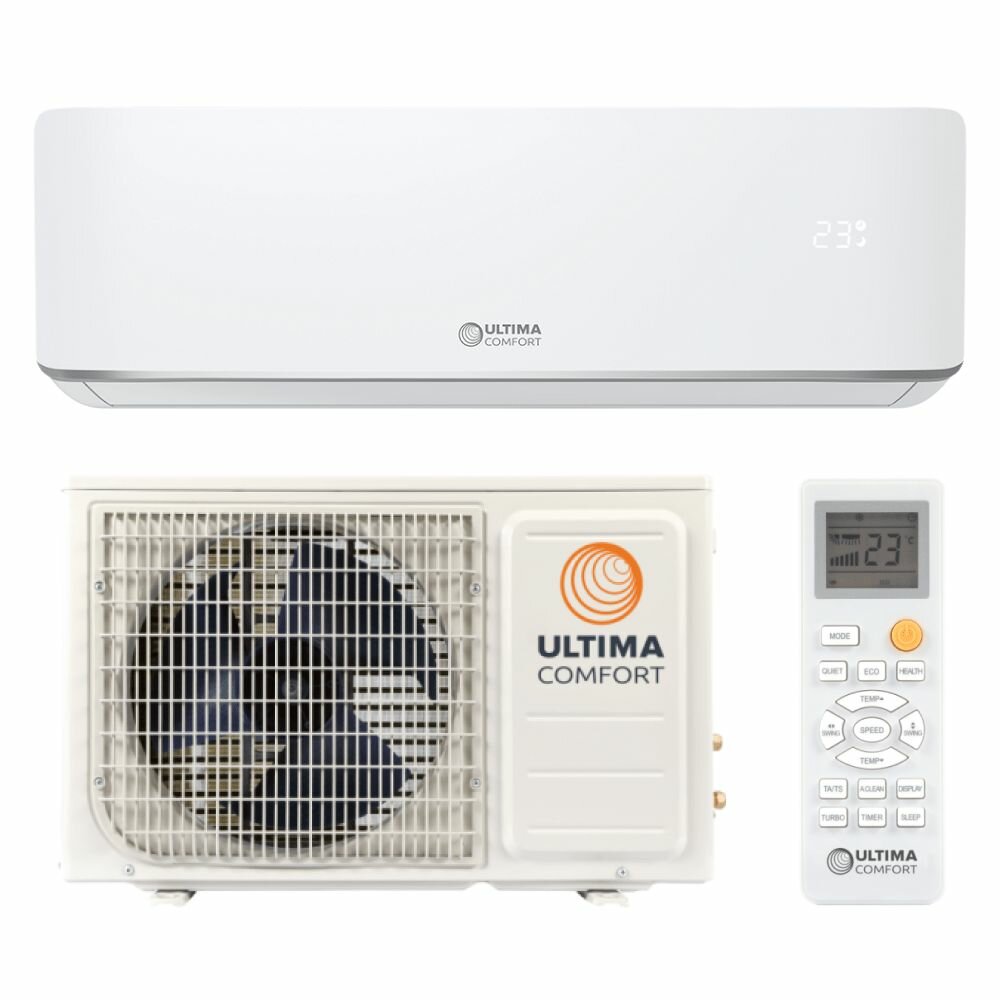 Сплит-система Ultima Comfort IMP-09PN, настенная, белая, 9000 BTU