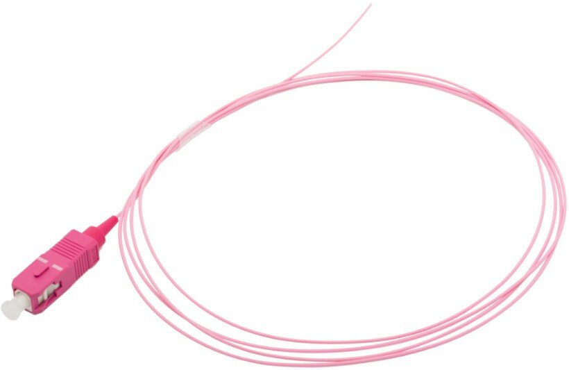 Пигтейл Lanmaster LAN-PIG-LC/OM4-1.5 1x50/125 OM4 LC 1.5м ПВХ