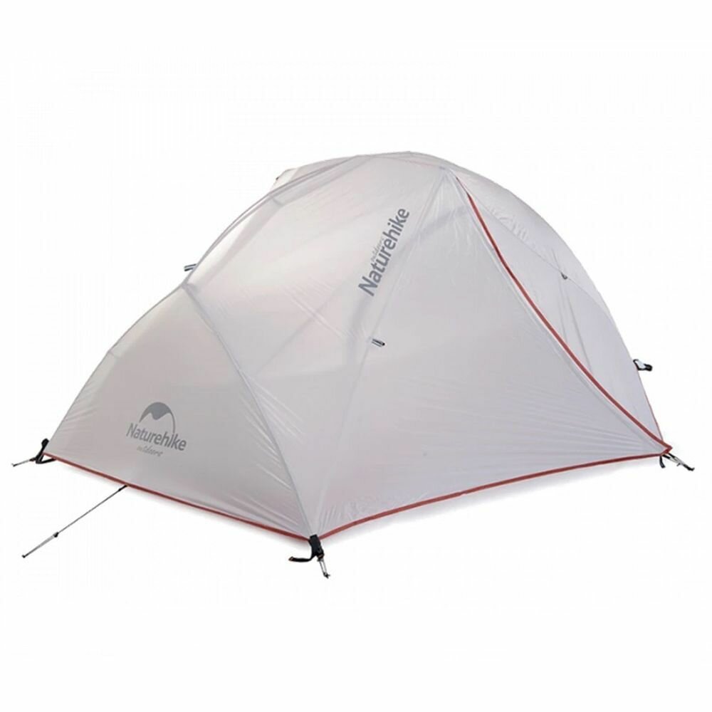 Палатка Naturehike Star-river 2 20D NH17T012-T с футпринтом серо-черная