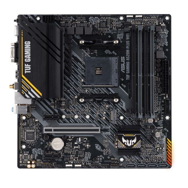 Материнская плата ASUS TUF GAMING A520M-PLUS WIFI (AM4)