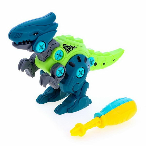 Конструктор винтовой "Динозавр", для кого: для мальчиков, тематика конструктора: животный мир