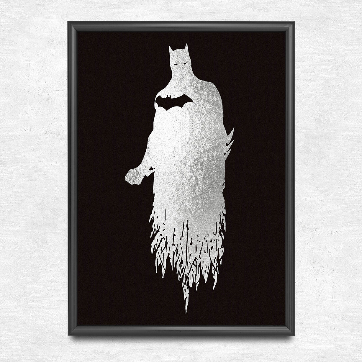 Постер на стену Бэтмен / плакат интерьерный Batman. Бетмен. Темный рыцарь. Супергерой