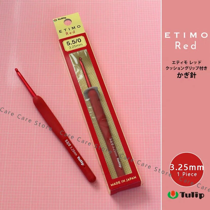 Крючок для вязания Tulip Etimo Red 3.25 мм