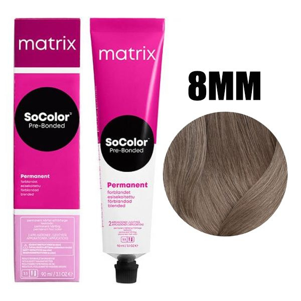 Краска для волос Matrix SoColor Pre-Bonded, Перманентная, 8MM (8.88)