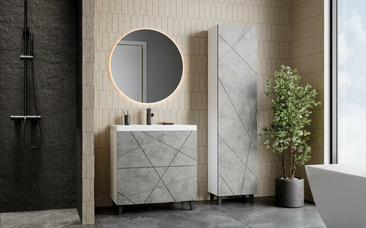 Пенал Эльба 45 серый