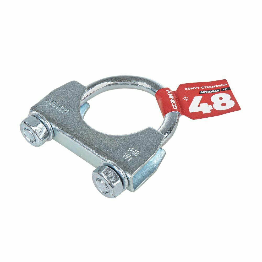Хомут-стремянка глушителя d 48, A0902548 ARNEZI