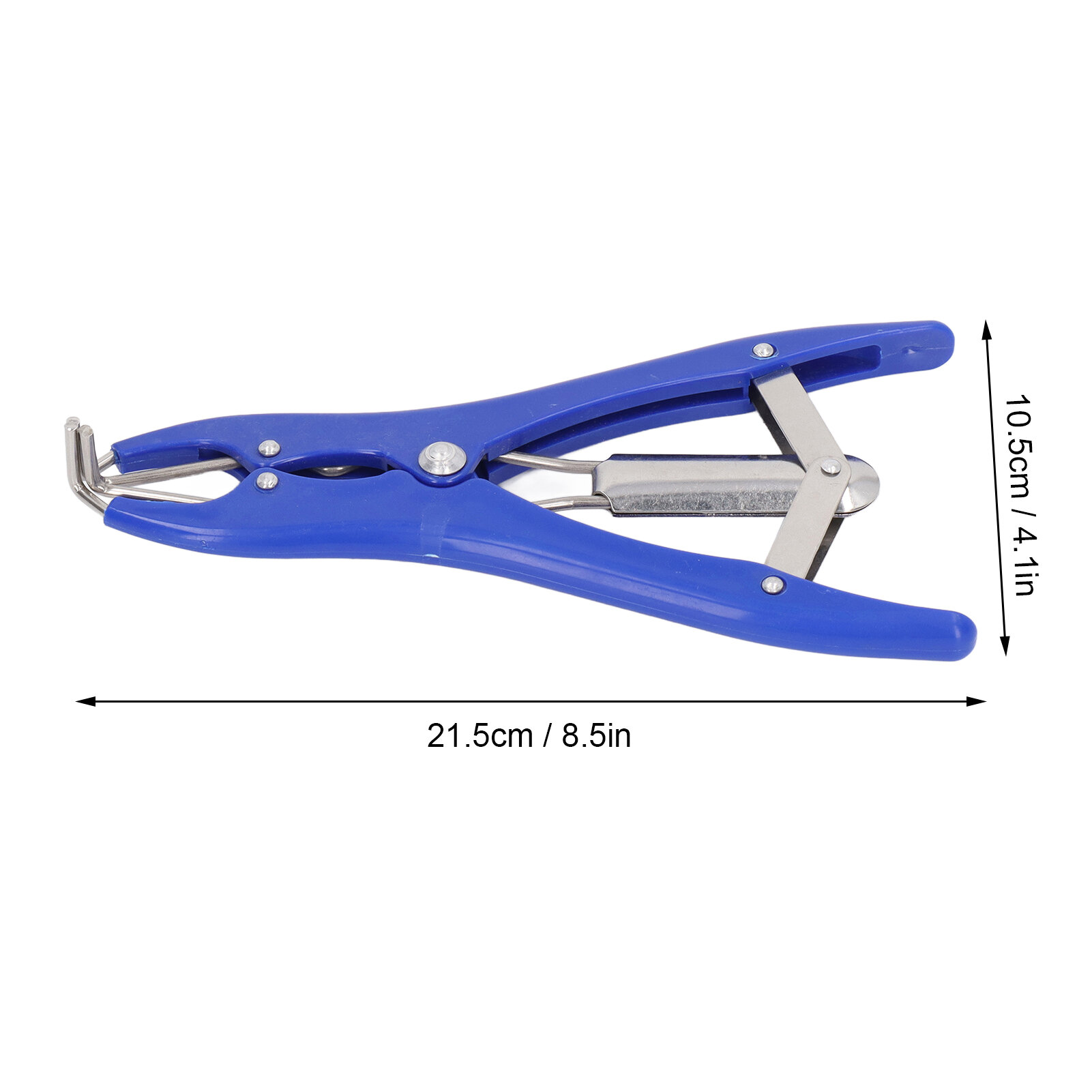 Щипцы для кастрации с 100 шт. красные резиновые кольца кастратора, стыковочный зажим для хвоста, плоскогубцы для кастрации, набор колец-аппликатора