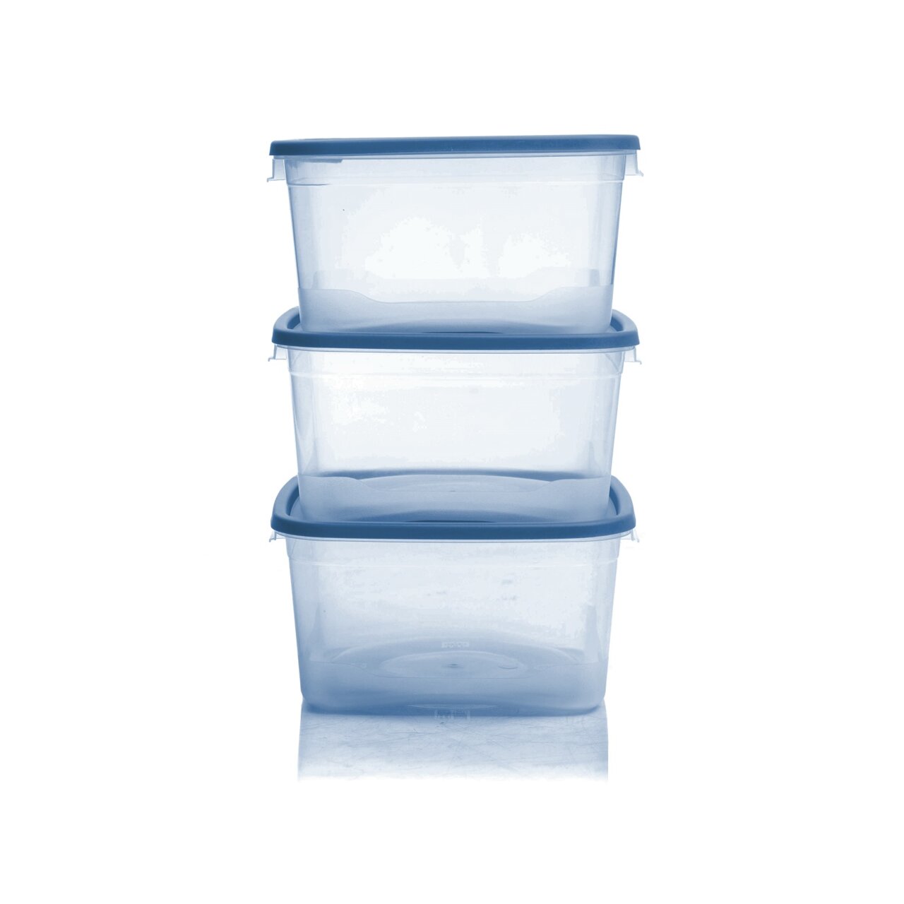 Морозко набор контейнеров для замораживания 3 шт по 1 л из морозостойкого пластика