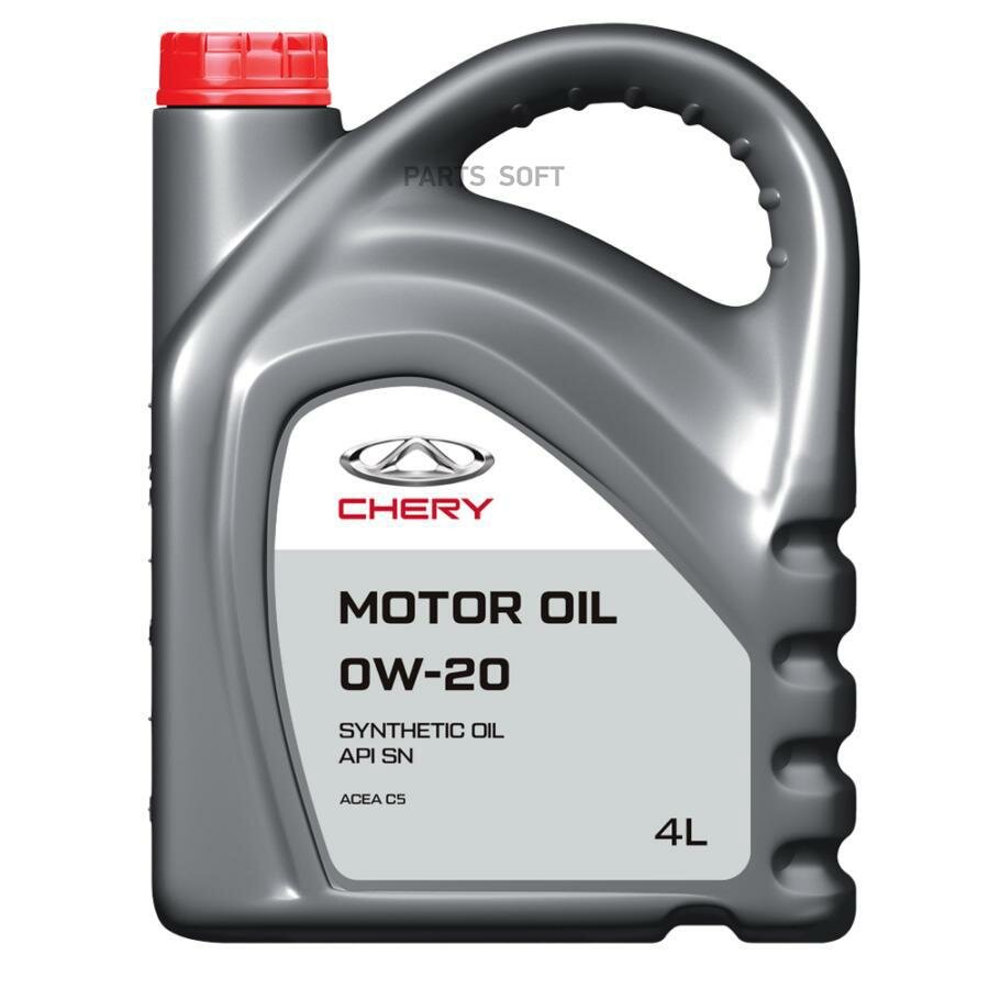 CHERY CHERY0W204 Масло моторное Chery 0W-20 API SN, ACEA C5, нк. 4 л CHERY CHERY0W204