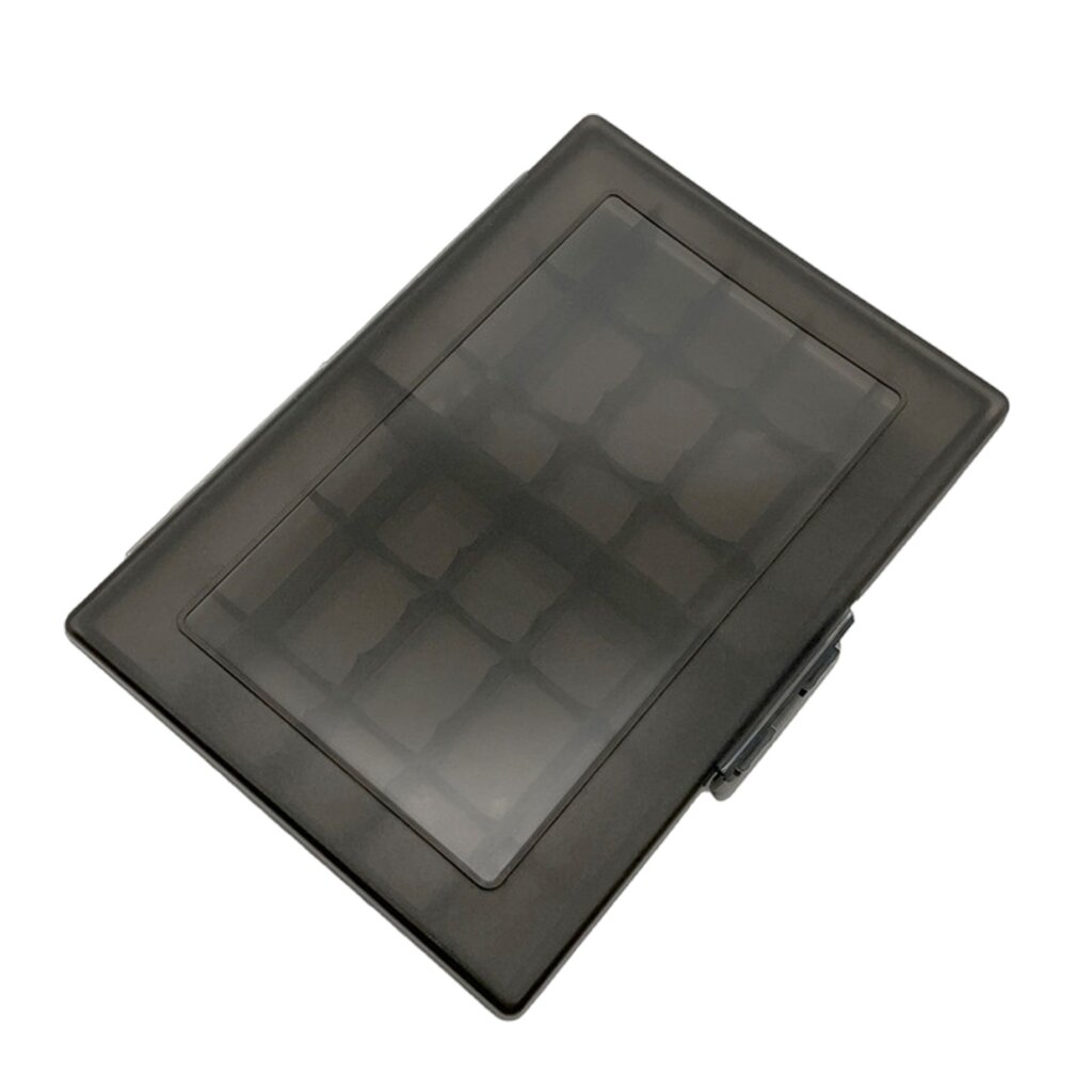 Прозрачный пластик 10 сетка коробка для батарей типа AA/18650 батарея держатель чехол коробка контейнер организаторов организаторы Storager