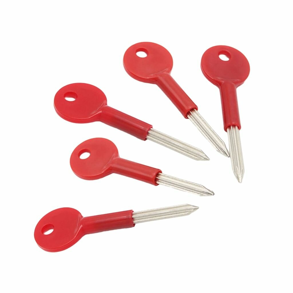 4pcs Universal Security Rack Bolt Ключи для замены двери и оконного блокировки