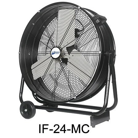 Вентилятор ровен IF-24-MC (d=600 мм), напольный, алюминиевый, 3 скорости, 11800 куб. м/ч
