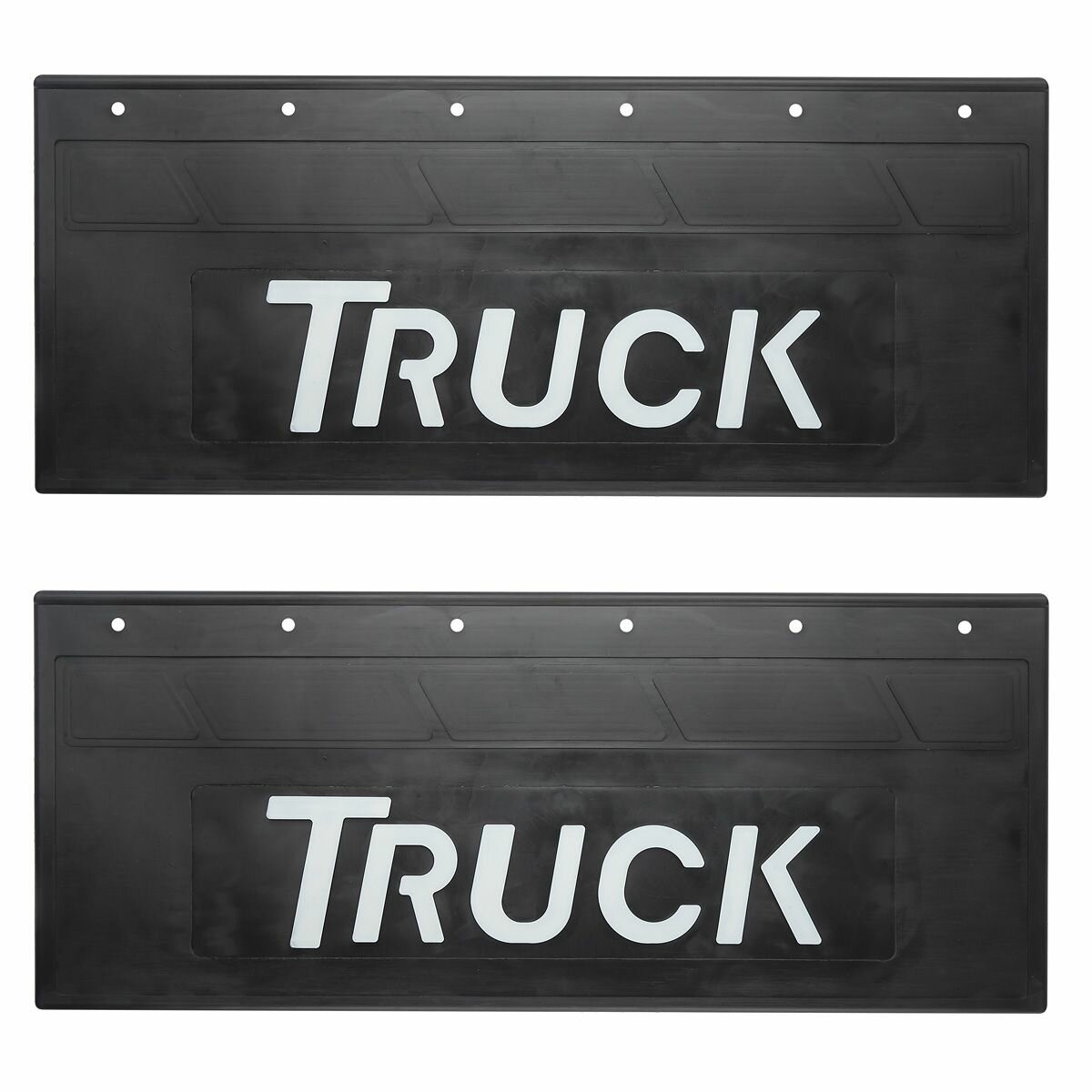 Брызговики TRACK, 660x270мм, задние, грузовые, резина, комплект 2шт.