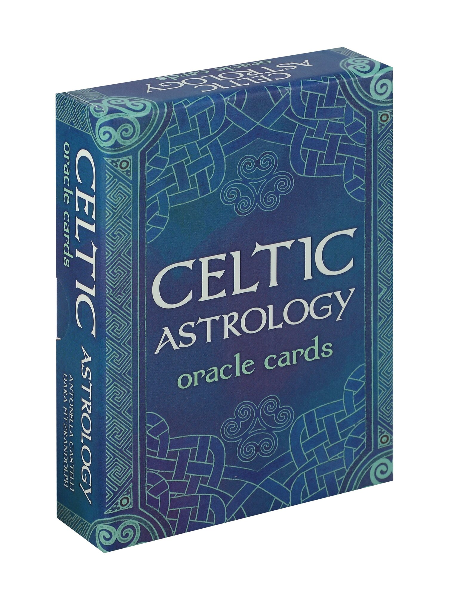 Книга: "CELTIC ASTROLOGY ORACLE CARDS (26 карт+инструкция)" от Кастелли А, русский язык, Карты Таро. Гадание на картах