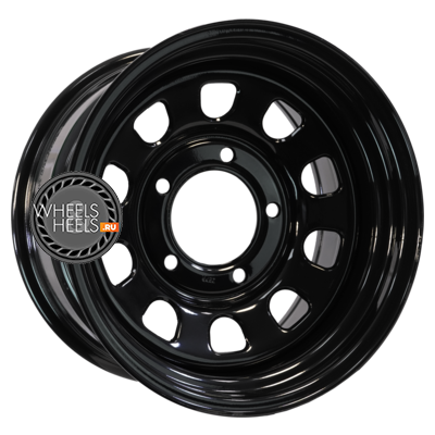 Диск автомобильный стальной ZEPP 4x4 Dodge Ram 2500/3500, Hummer H1/H2 Semicircle 17x9 5x165.1 et0 dia121 Gloss Black