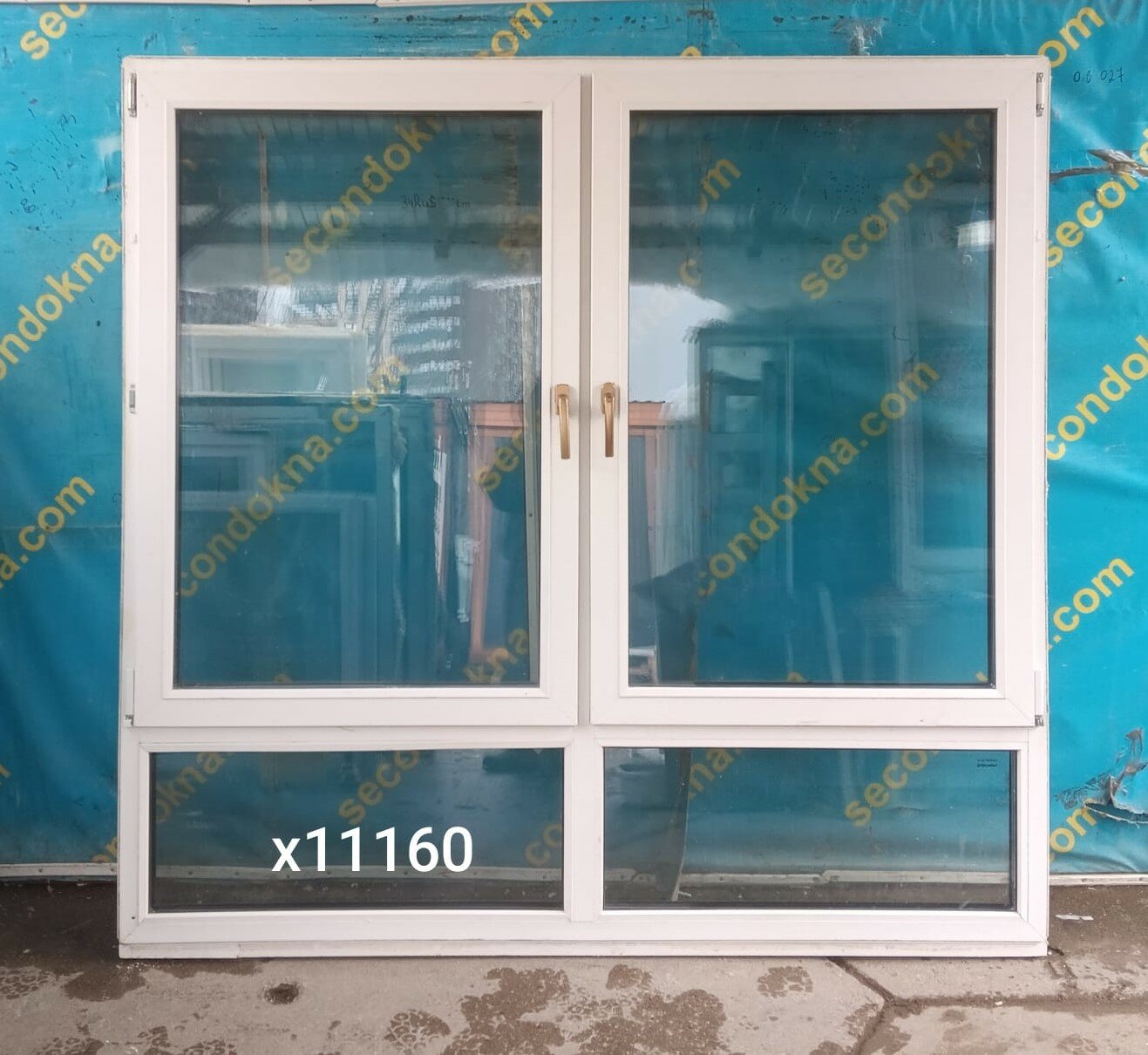 Пластиковое окно Б/У 1780(в) 1400 об х 1860(ш)