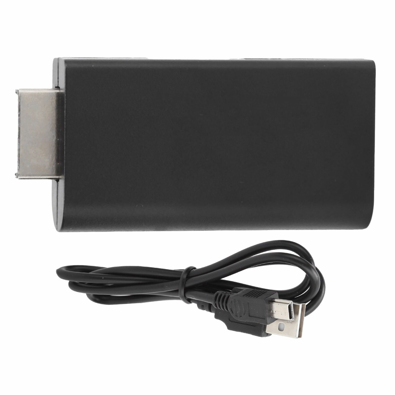 Конвертер адаптера мультимедийного интерфейса PS2 в HD, разъем аудиоинтерфейса 3,5 мм, черный, простое преобразование для систем домашнего кинотеатра