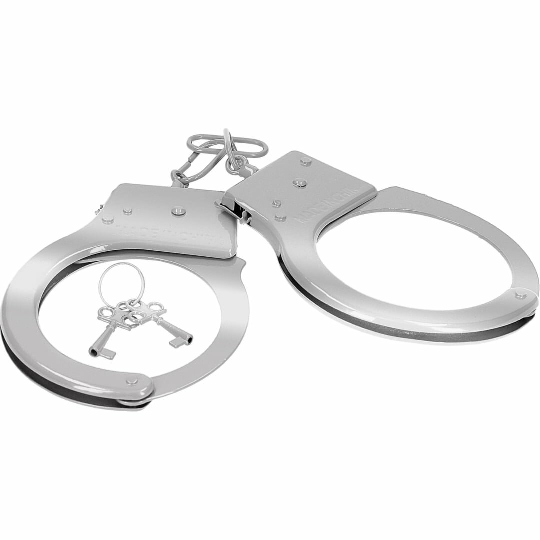 Наручники Shots Media Metal Handcuffs, металлические, с ключом