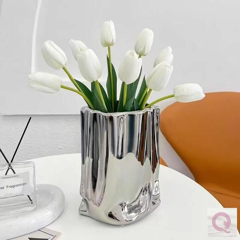 Ваза, 15.5 см , Керамика, 1 шт