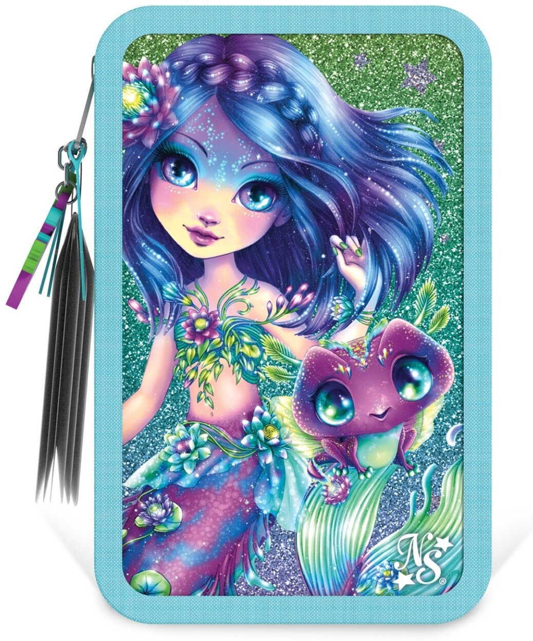 Пенал школьный Nebulous Stars Nenuphia с наполнением для девочек 12603_NSDA