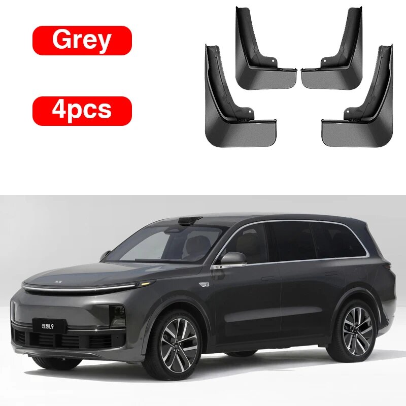 Для lixiang li l9/L7 брызговики 2024, аксессуары Li auto 2022-23, передние брызговики, краска для выпечки, брызговики, брызговики, крыло