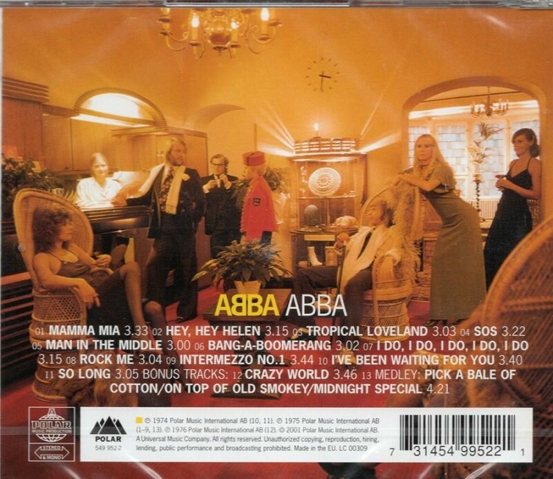Abba. Abba (CD JewelCase) — фото 1