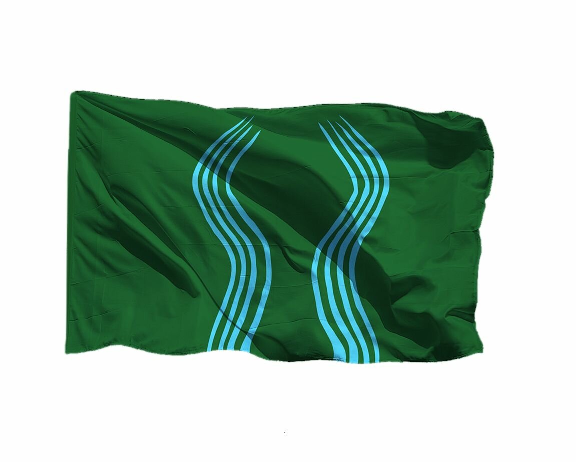 Флаг Скорбящих из Fallout Фоллаут 70х105 см на шёлке для ручного древка