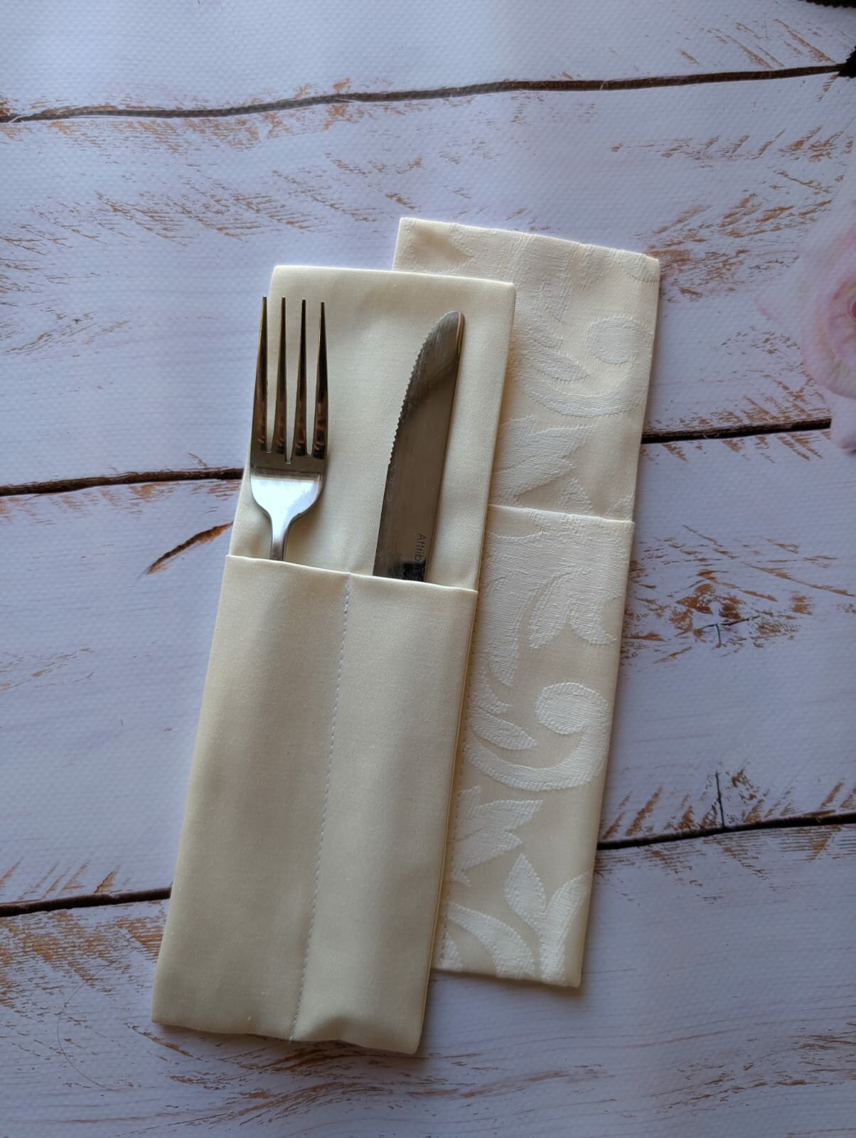 Куверты конверты для столовых приборов 4шт Набор из 2-х цветов