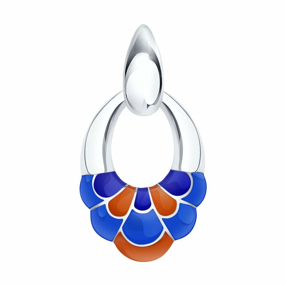 Подвеска, серебро, 925 проба