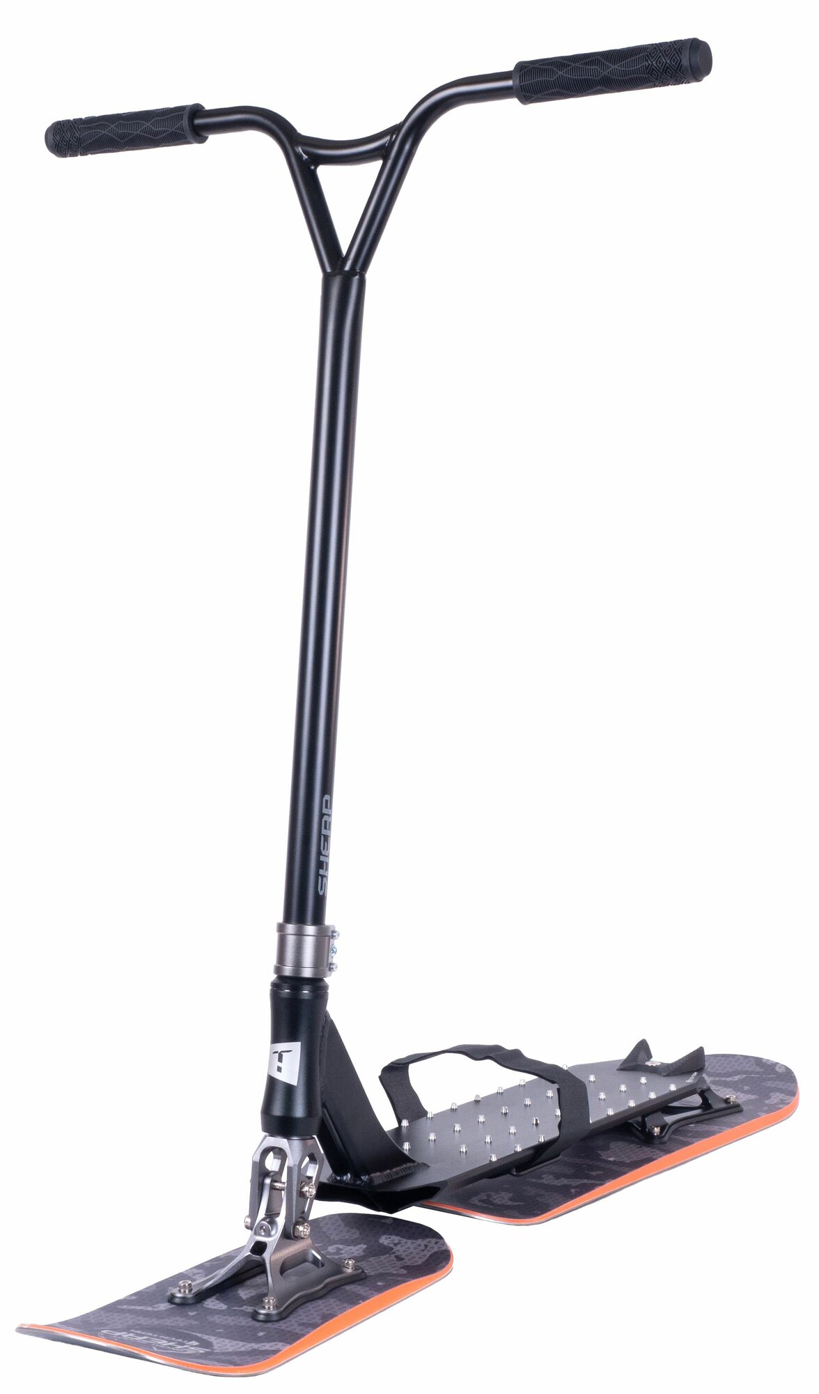 Трюковой самокат зимний Tech Team Sherp (черный)