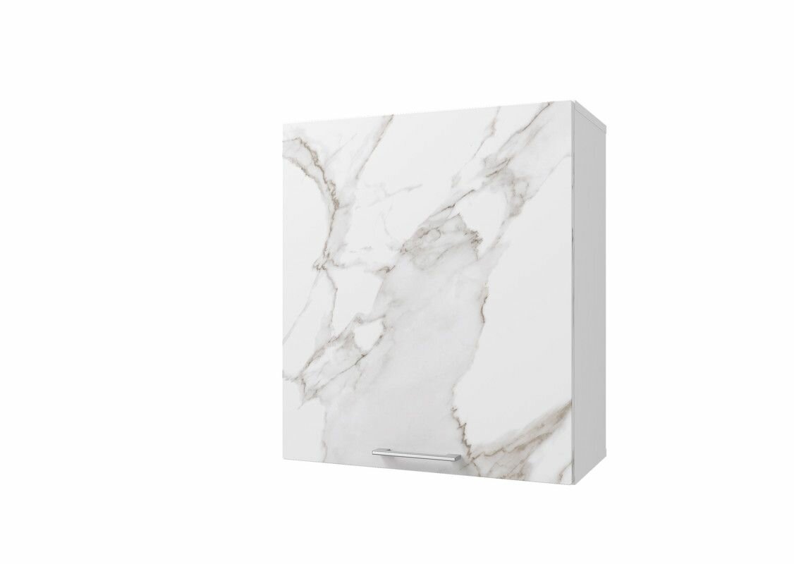 Кухонный модуль Оптима Шкаф 50, цвет Мрамор милк