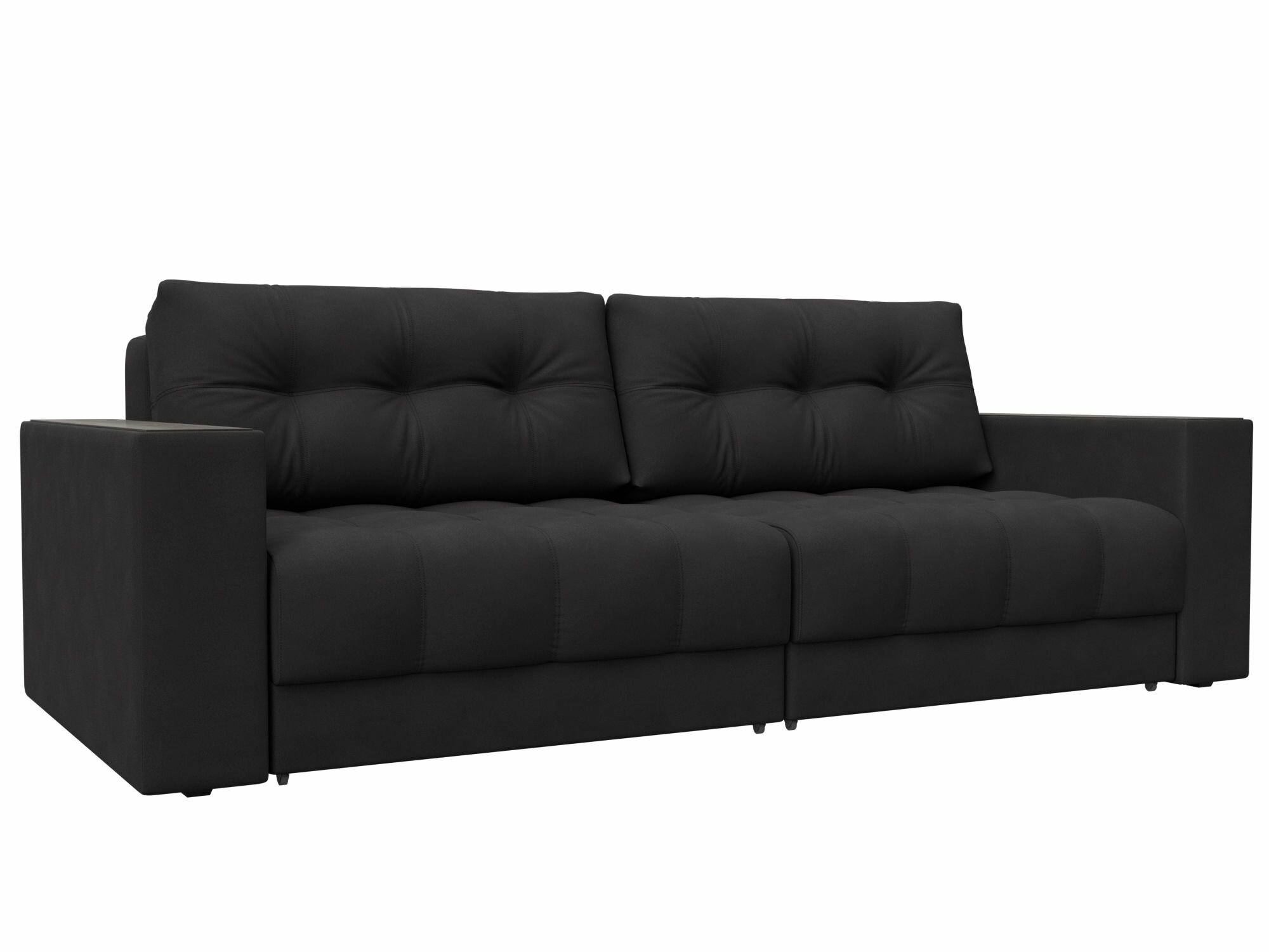 Диван прямой с декором Бруно НПБ, Замша