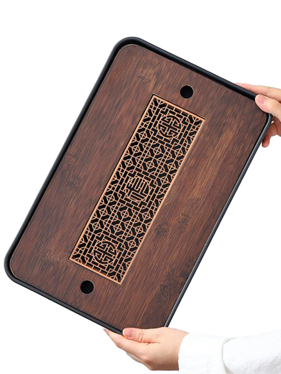 Чабань - бамбуковая чайная доска TeaTime 36 см х 24 см