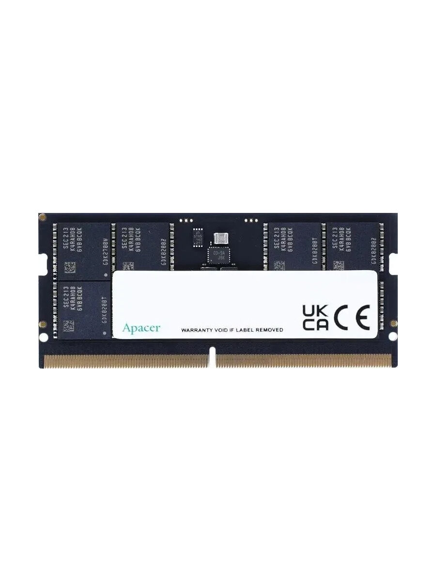 Память APACER DDR5 SO-DIMM 16Gb (PC544800, 5600MHz, CL46, 1.1V) (FS.16G2C. PKH)