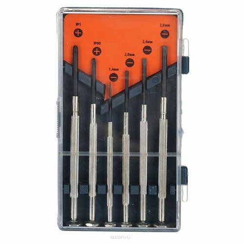 Набор отверток для точной механики Sparta, 6 шт Sparta 133445