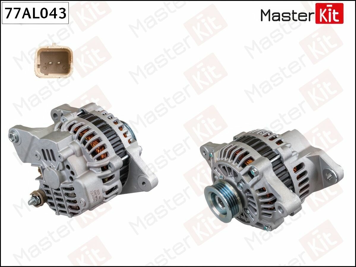 Генератор для Рено Логан, Экспресс, Сандеро 77AL043 MASTERKIT