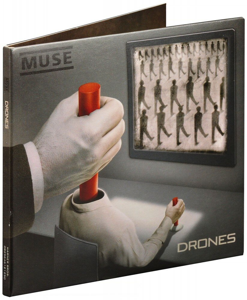Muse. Drones (CD) (СД диск, Диджислив (DigiSleeve), Европейский Союз, Великобритания)